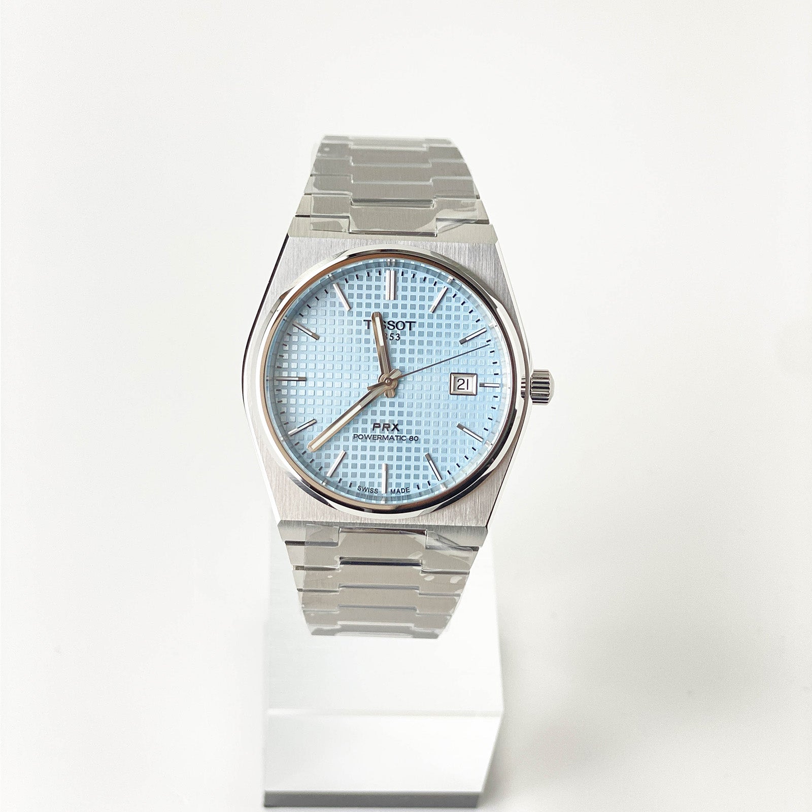 Tissot PRX Powermatic 80 baby blue 40mm